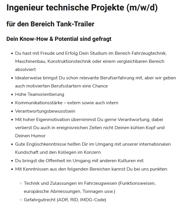 Jobsuche Niederrhein - GOFA Gocher Fahrzeugbau GmbH